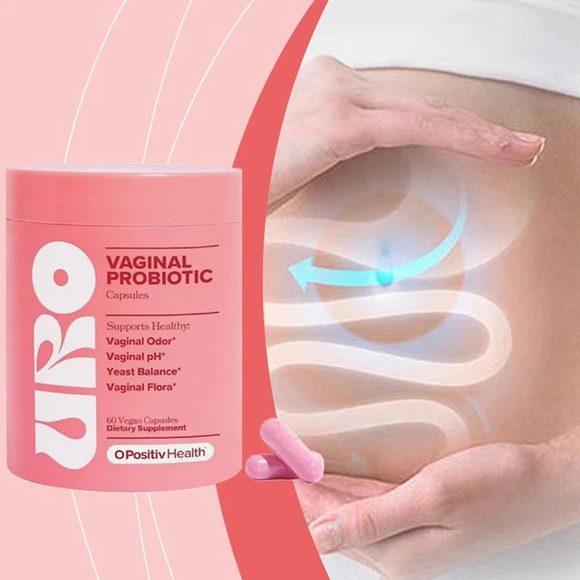 URO VAGINAL PROBIOTICS for Women pH Balance with Prebiotics ...