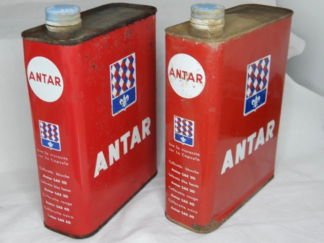 BIDON D'HUILE ANCIEN antar , motor oil can ,alte Ölkanne , EUR 15,00 ...