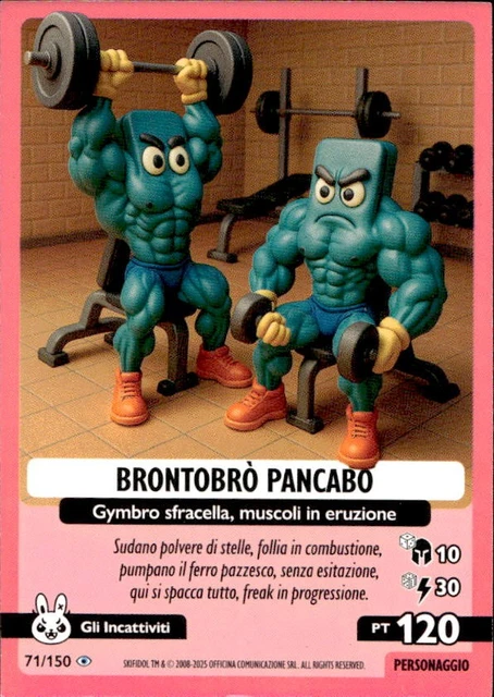 CARD SKIFIDOL ITALIAN Brainrot. Allucinazione Cosmica 2025 # 71 EUR 1 ...