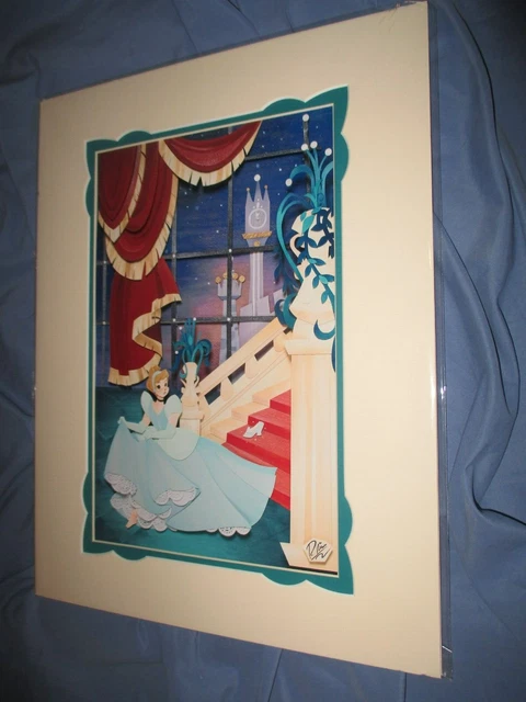 CINDERELLA HERE COMES Midnight ~Disney Parks Exclusive Art Print by ...