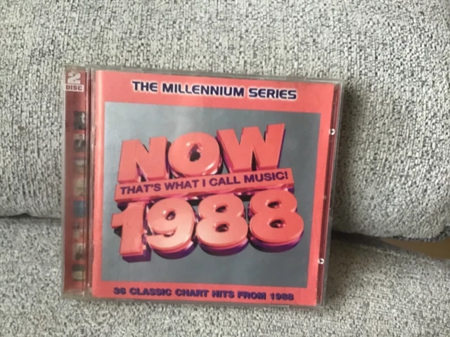 NOW THAT’S WHAT I call music millennium series 1988 double CD £0.99 ...