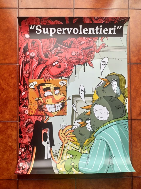 ZEROCALCARE POSTER &QUANDO Muori Resta a Me" 50x70 Limitato 3000 Copie EUR 48,00 - PicClick IT