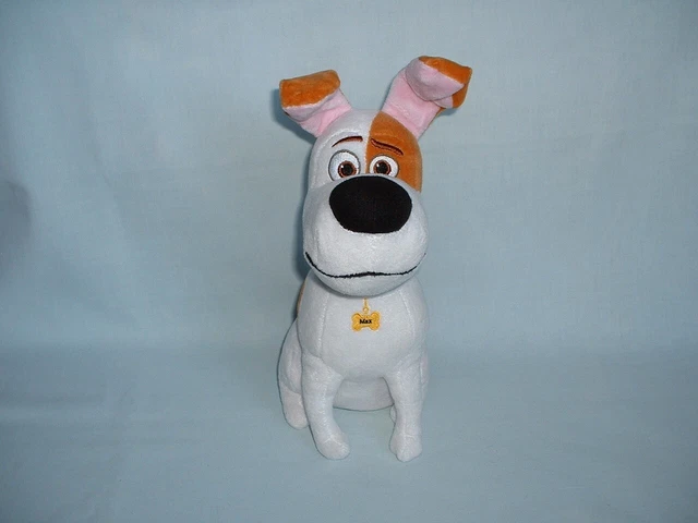 THE SECRET LIFE OF PETS 12" MAX JACK RUSSELL DOG Cuddly Beanie Soft ...