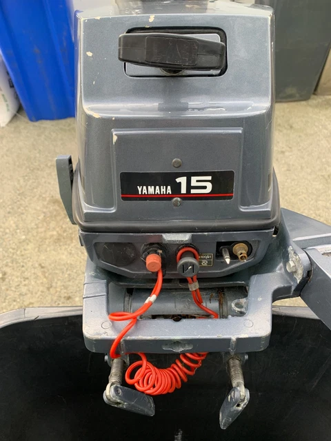 15HP YAMAHA 2-STROKE long shaft outboard motor £669.70 - PicClick UK