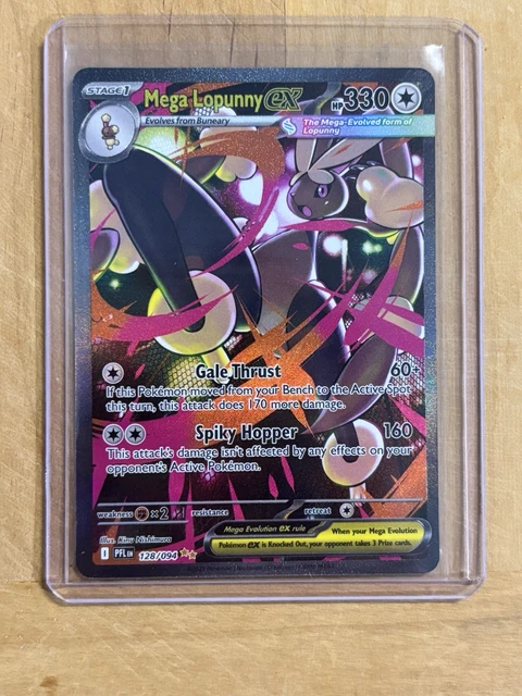 MEGA LOPUNNY EX 128/094 Me02: Phantasmal Flames Holo £22.29 - PicClick UK