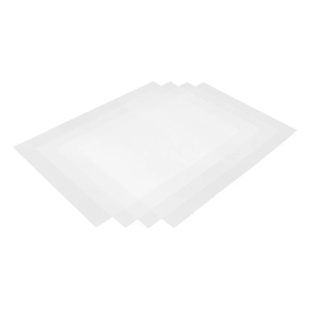 4PCS TRANSLUCENT HEAT Shrinkable Sheets Shrink Plastic Sheets Heat ...