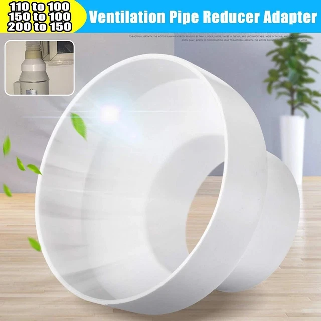 VENTILATION DUCT MULTI Reducer Transformer Extractor Fan-Pipe Connector ...