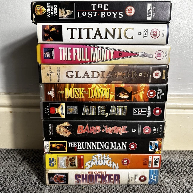 HOLLYWOOD MOVIES VHS Tapes Bundle £29.99 - PicClick UK