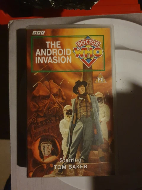 DOCTOR WHO VIDEO Vhs The Android Invasion Tom Baker £14.99 - PicClick UK