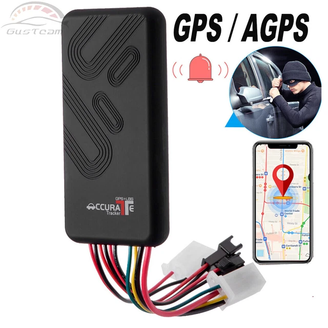 CAR GPS TRACKER GSM SIM GPRS Real Time Tracking Device Locator for ...