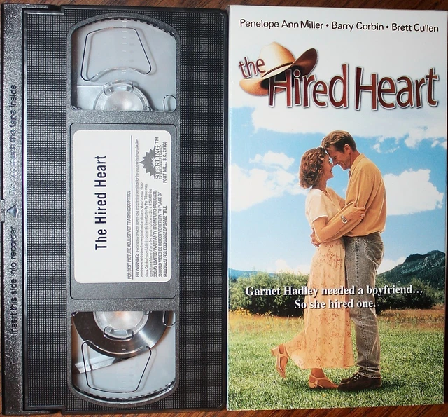 THE HIRED HEART (vhs) Penelope Ann Miller, Barry Corbin. Very Good Cond ...