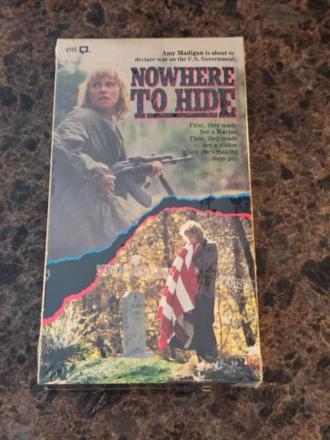 BRAND NEW NOWHERE To Hide (VHS; 1990) Amy Madigan RARE Sealed OOP ...