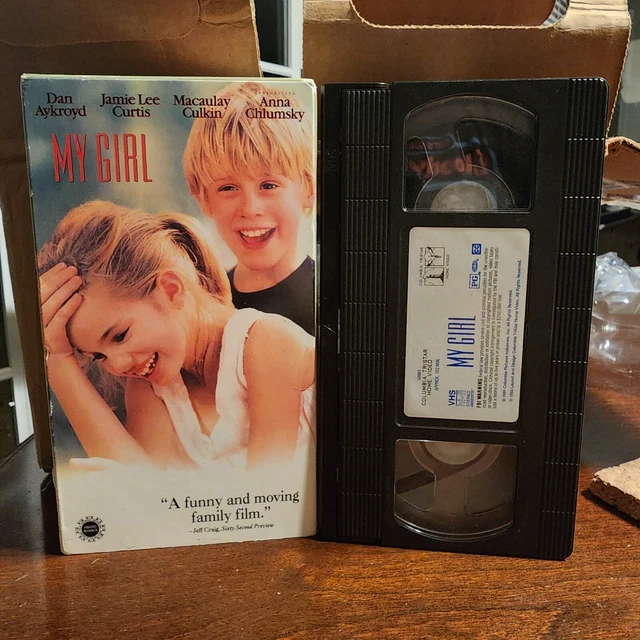 MY GIRL (VHS, 1992) Macaulay Culkin Jamie Lee Curtis Dan Aykroyd £4.23 ...