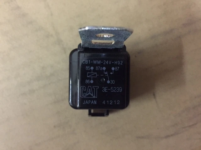 CATERPILLAR CAT Relay Part # 3E5239 24Vdc (New) £11.66 - PicClick UK