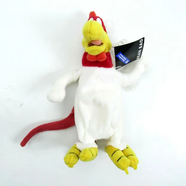 VINTAGE 1998 WARNER Bros Studio Store FOGHORN LEGHORN Bean Bag Plush W ...