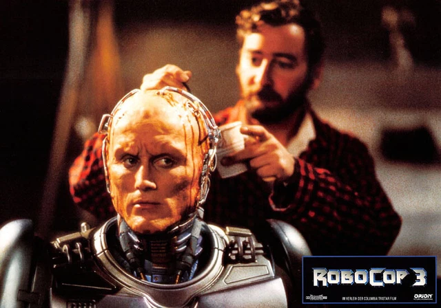 ROBOCOP 3 ORIGINAL Aushangfoto Rip Torn / Nancy Allen / Mako / CCH ...