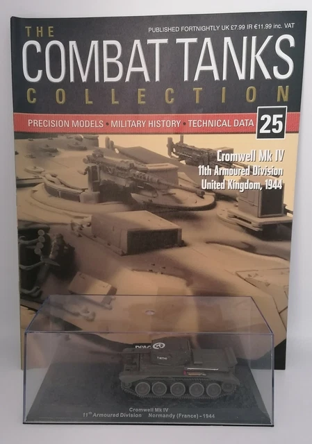 DEAGOSTINI - COMBAT Tanks Collection - Cromwell Mk IV. 11th Armoured ...