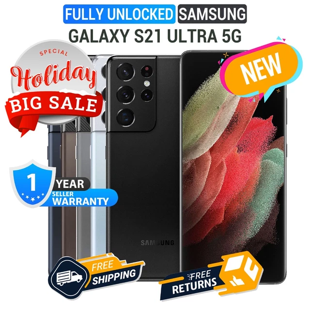 NEW SAMSUNG GALAXY S21 Ultra 5G Unlocked All Carrier Sm-G998U1 All Color &Memory £325.65 ...