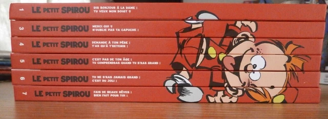 RARE LOT 6 BD - LE PETIT SPIROU - Edition Limitée (Double) - 2015 EUR ...