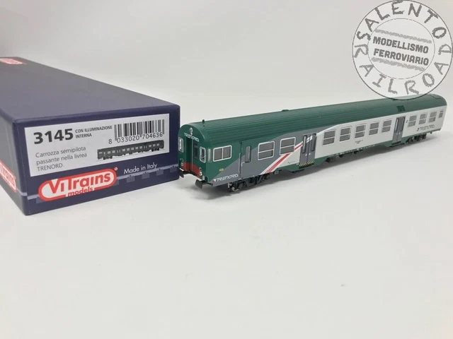 VITRAINS 3145 COACH Cab Control Cars Loop Trenord With Lighting £76.54 ...