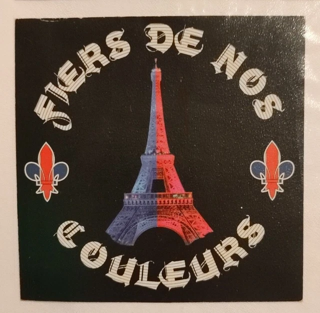 STICKERS PSG AUTOCOLLANT Ultra Kop Off Boulogne - Fiers De Nos Couleurs ...
