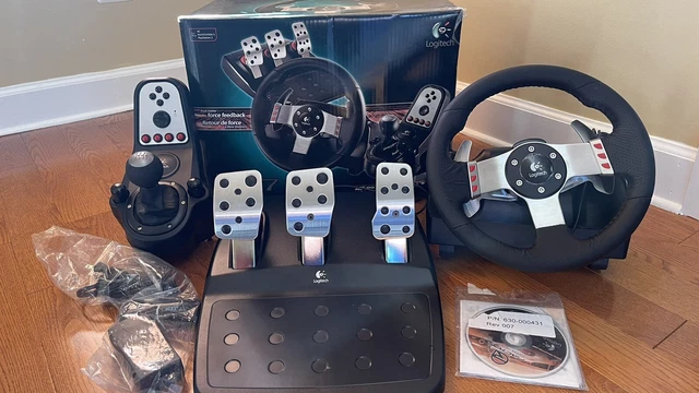 LOGITECH G27 SIMULATOR Racing Wheel (force feedback) $289.99 - PicClick