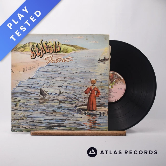 GENESIS FOXTROT FIRST Uk Press Porky LP Album Vinyl Record - VG+/VG+ £ ...