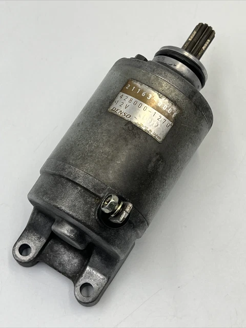 KAWASAKI ZX6R C6F 2005-2006. Starter Motor Part No.21163-006. #K2 £30. ...