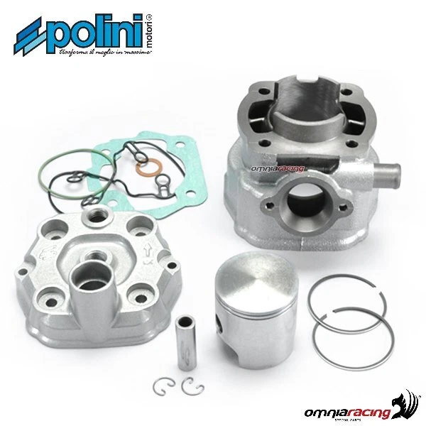 POLINI CYLINDER KIT in cast iron 80cc Euro 2 for Bultaco Lobito 50 2T ...