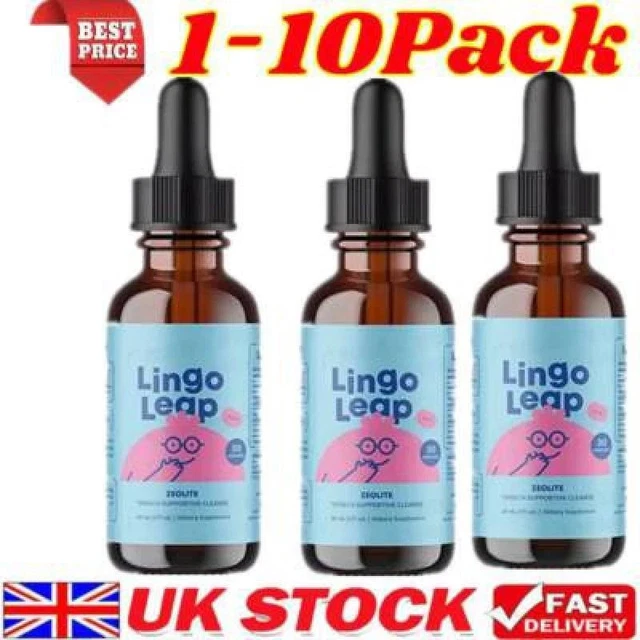 1-5X LINGO LEAP Children's Drops - Zeolite Detox for Speech Delays ...