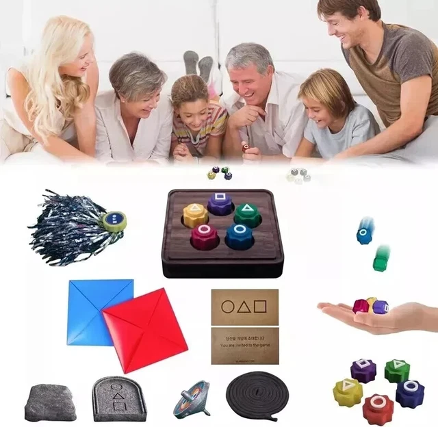 GONGGI GONG-GI JACKS Squid Game Korean Traditional Game Set From ...