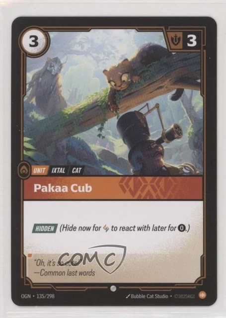 2025 RIFTBOUND ORIGINS: League of Legends TCG OGN Pakaa Cub #135 £1.24 ...