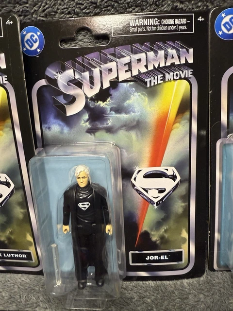 2025 SPIN MASTER DC Superman the Movie 1978 Retro Style Action Figures ...