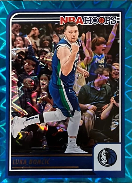 2023 PANINI NBA Hoops #158 Luka Doncic - Dallas Mavericks Teal ...