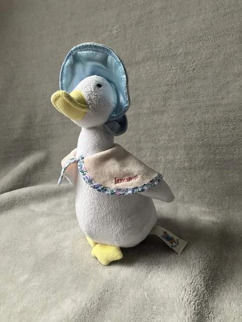 BEATRIX POTTER PETER Rabbit Jemima Puddleduck Duck Soft Plush Toy 2009 ...