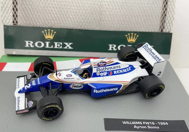 F1 CAR COLLECTION Xtra Ayrton Senna Fully Upgraded ROTHMANS Williams ...