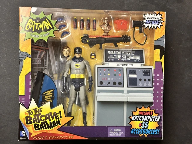 MATTEL BATMAN CLASSIC tv series “To The Batcave!” Playset 2014 £46.84 ...