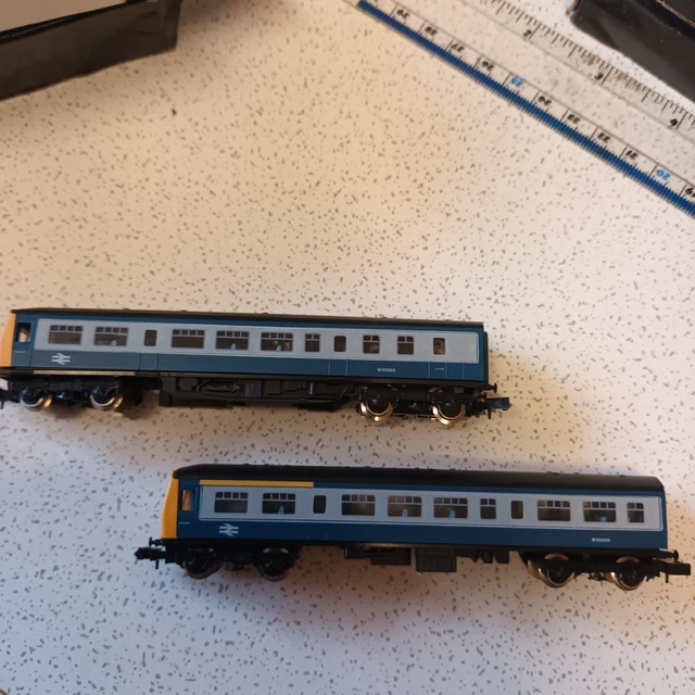 PAIR OF GRAHAM Farish N Gauge BR Blue & Grey collectors. £31.90 ...