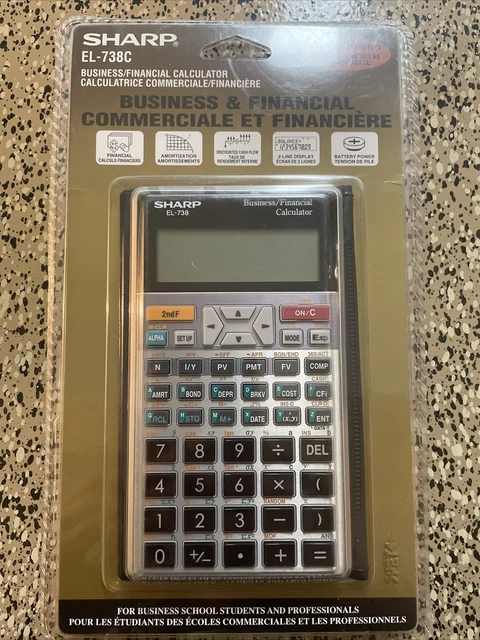 SHARP EL-738 SCIENTIFIC Calculator £20.76 - PicClick UK