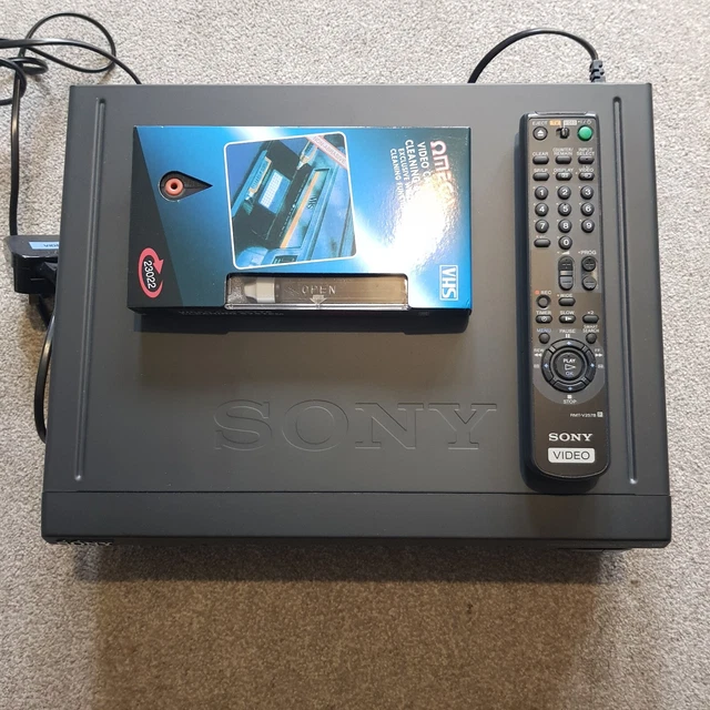VHS PLAYER SONY Smart Engine VHS Cassette Recorder SLV-SE20 Working ...