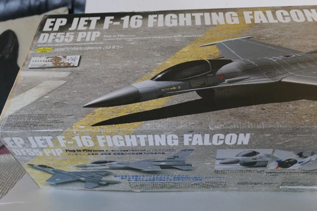 KYOSHO F-16 EDF 55 Scale Jet Kit of New Parts Quality Radio Control ...