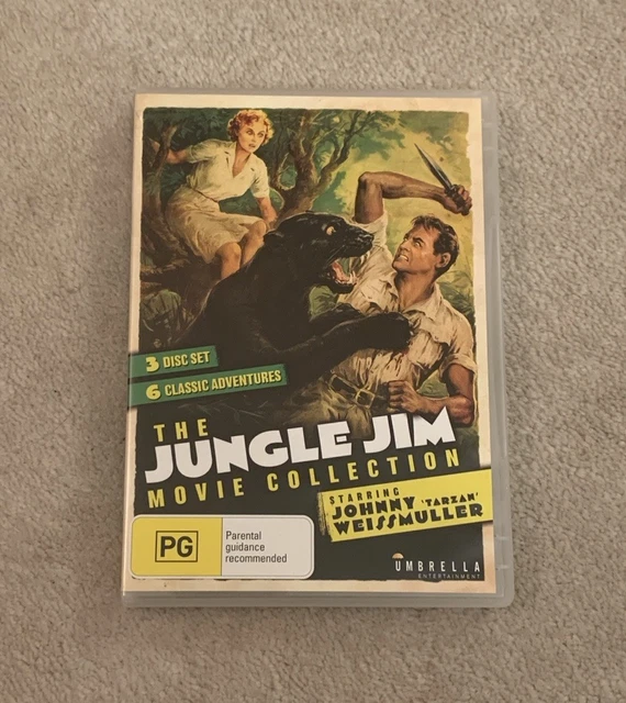 THE JUNGLE JIM Movie Collection 3-Disc DVD Set (Region 4) *Tested ...