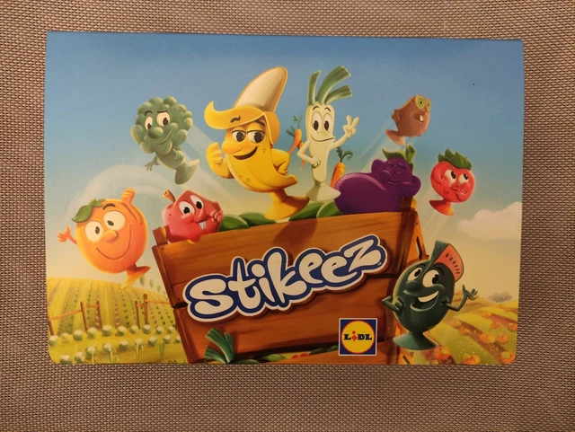 STIKEEZ LIDL 2018 Frutta e verdura , Box Completo EUR 34,99 - PicClick IT