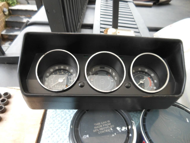 CLASSIC MINI 1275GT 120 mph SPEEDO COMPLETE ASSEMBLY £200.00 - PicClick UK