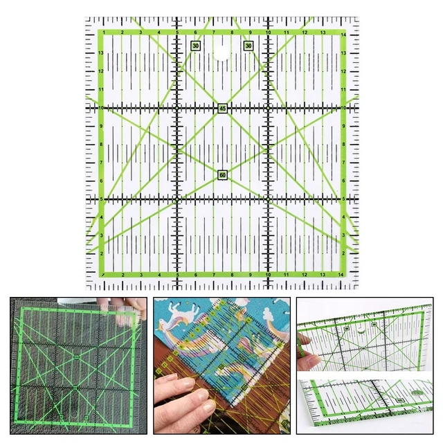 OUTILS INCONTOURNABLES POUR courtepointe r gle patchwork pour coupe et dessin p EUR 9,40 ...