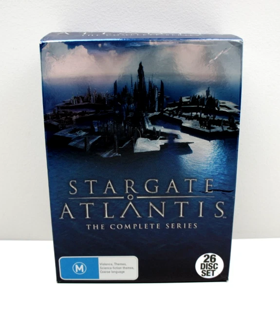 STARGATE ATLANTIS THE Complete Series Jason Momoa Sci Fi Region 4 PAL ...