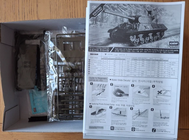 ACADEMY 1/35 M36/M36B2 American Tank "Battle of the Bulge" unmade kit ...