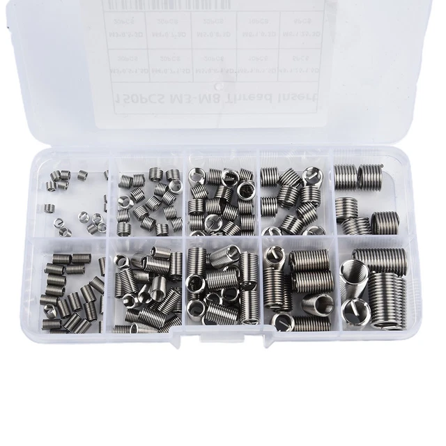 BRAND NEW THREADED Inserts Thread Repair Threaded Inserts 150pcs Car ...