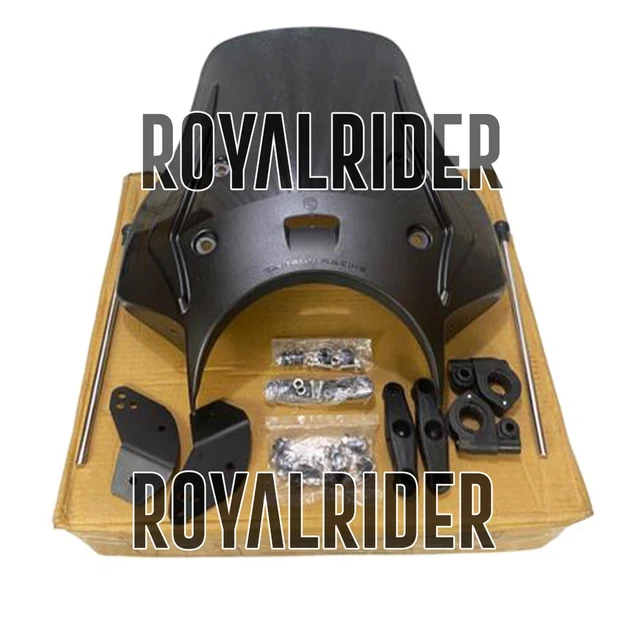 ROYAL ENFIELD &WANDERER PREMIUM WINDSHIELD" For Bullet 350/500 ...