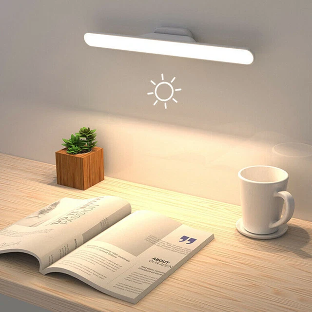 MAGNETIC READING DESK Lamp Stepless Dimming Hanging Study LED Table ...